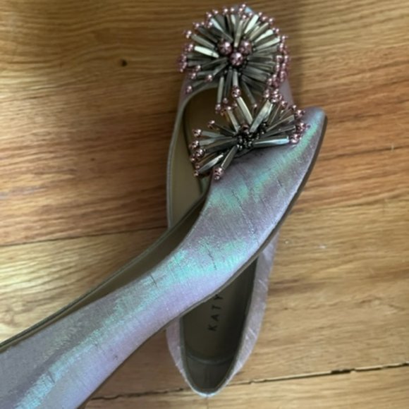 Katy Perry Collections | Shoes | Katy Perry Shiny Flat | Poshmark
